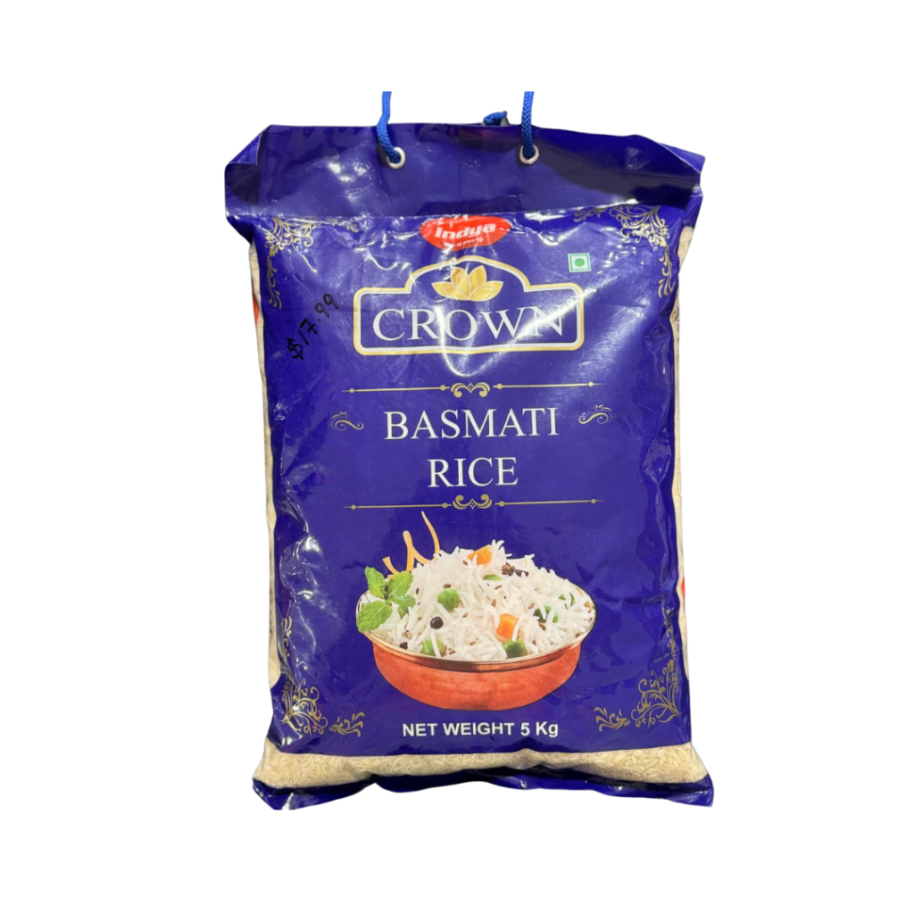 Indya Crown Basmati Rice - Pure Spices Wagga