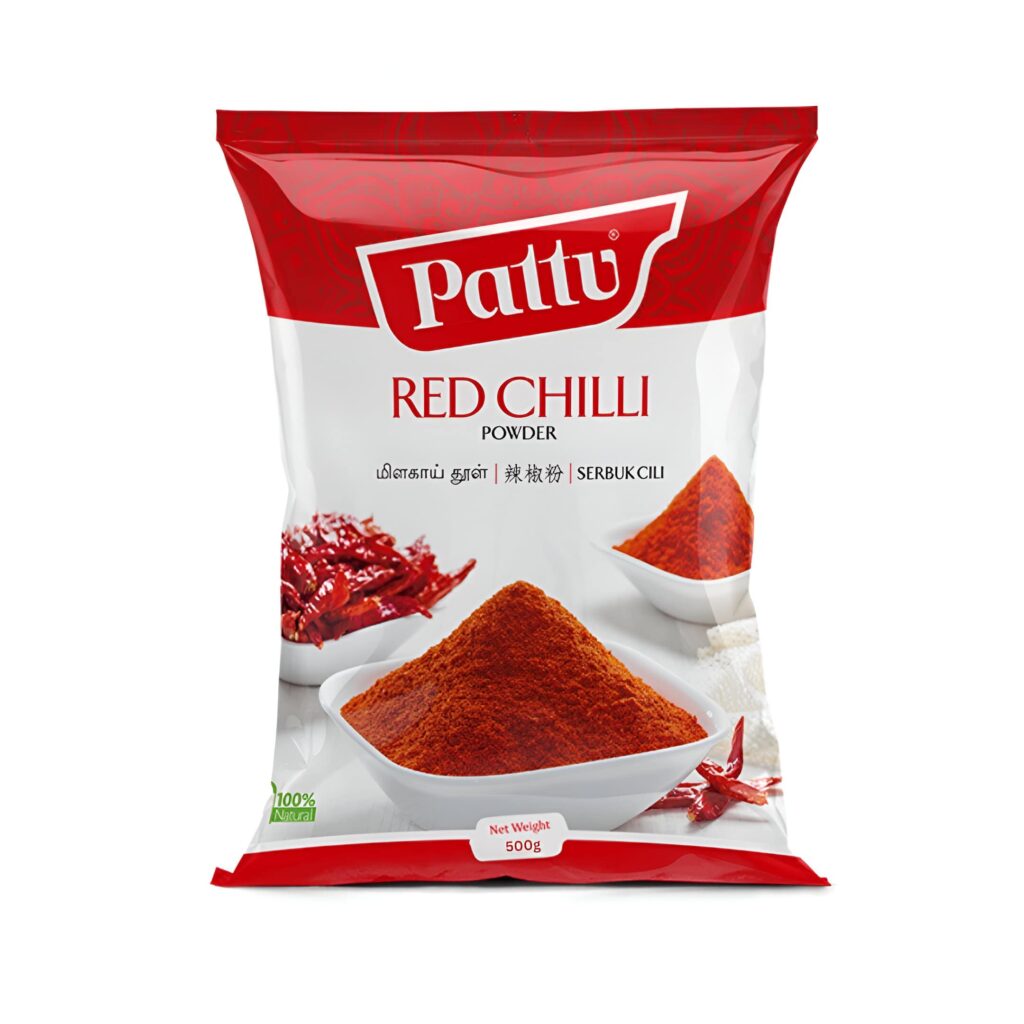 Pattu Chilli Powder/Hot 500g - Pure Spices Wagga