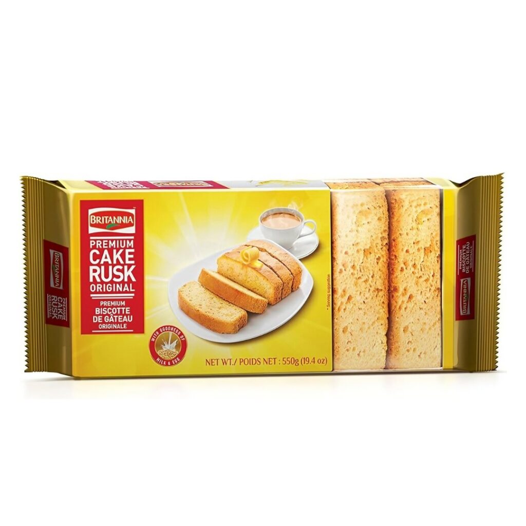 Britannia Cake Rusk 550g - Pure Spices Wagga