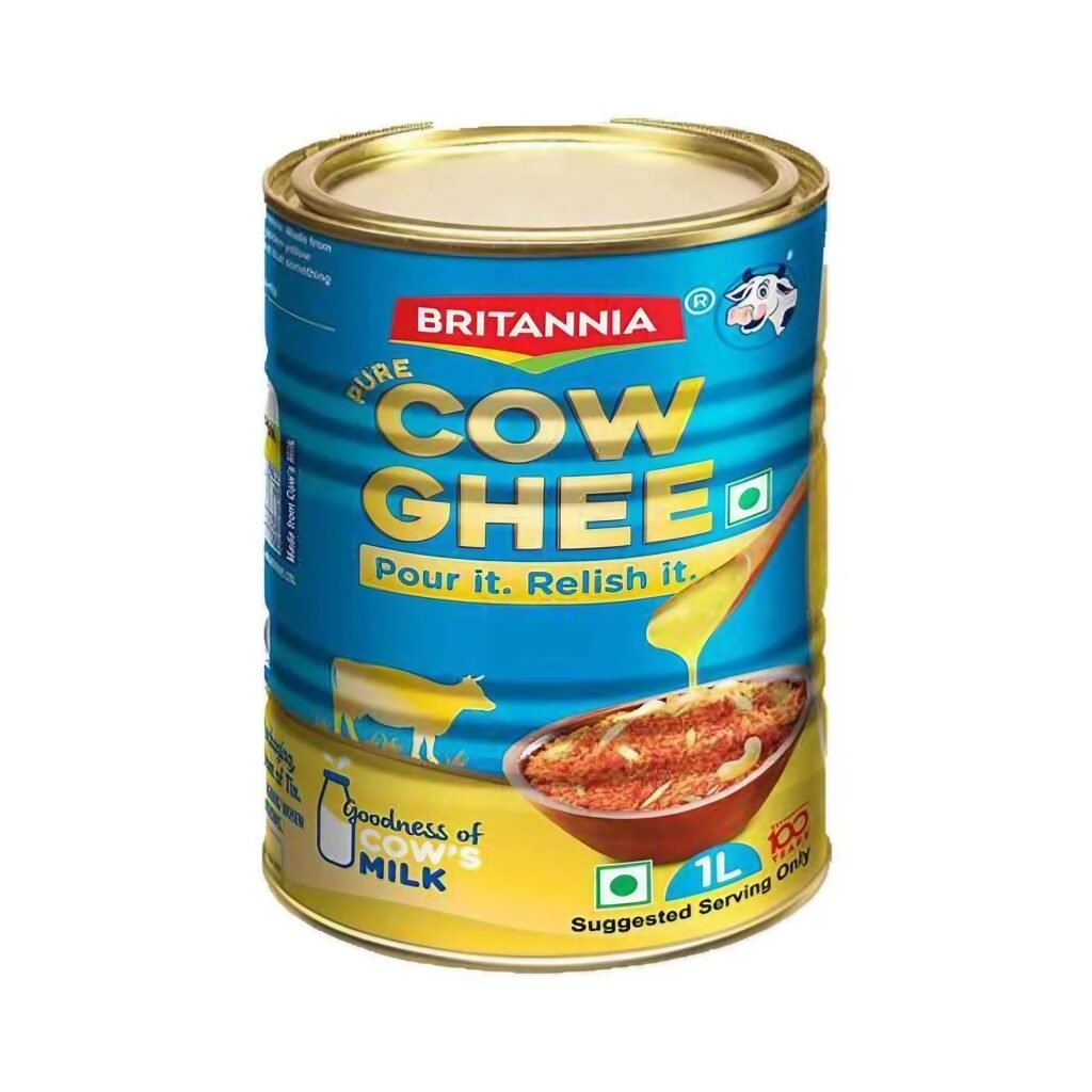 Britannia Cows Ghee 1L - Pure Spices Wagga