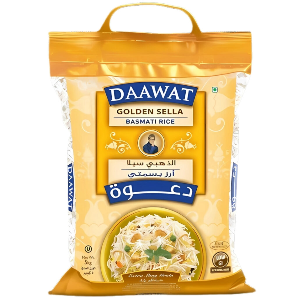 Daawat Golden Sella 5kg - Pure Spices
